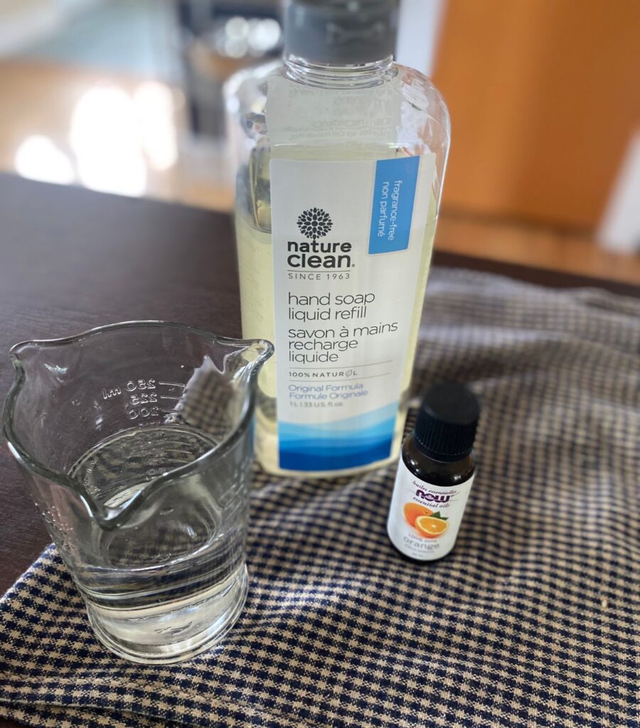 DIY Foaming Hand Soap Without Castile - The Humming Homemaker